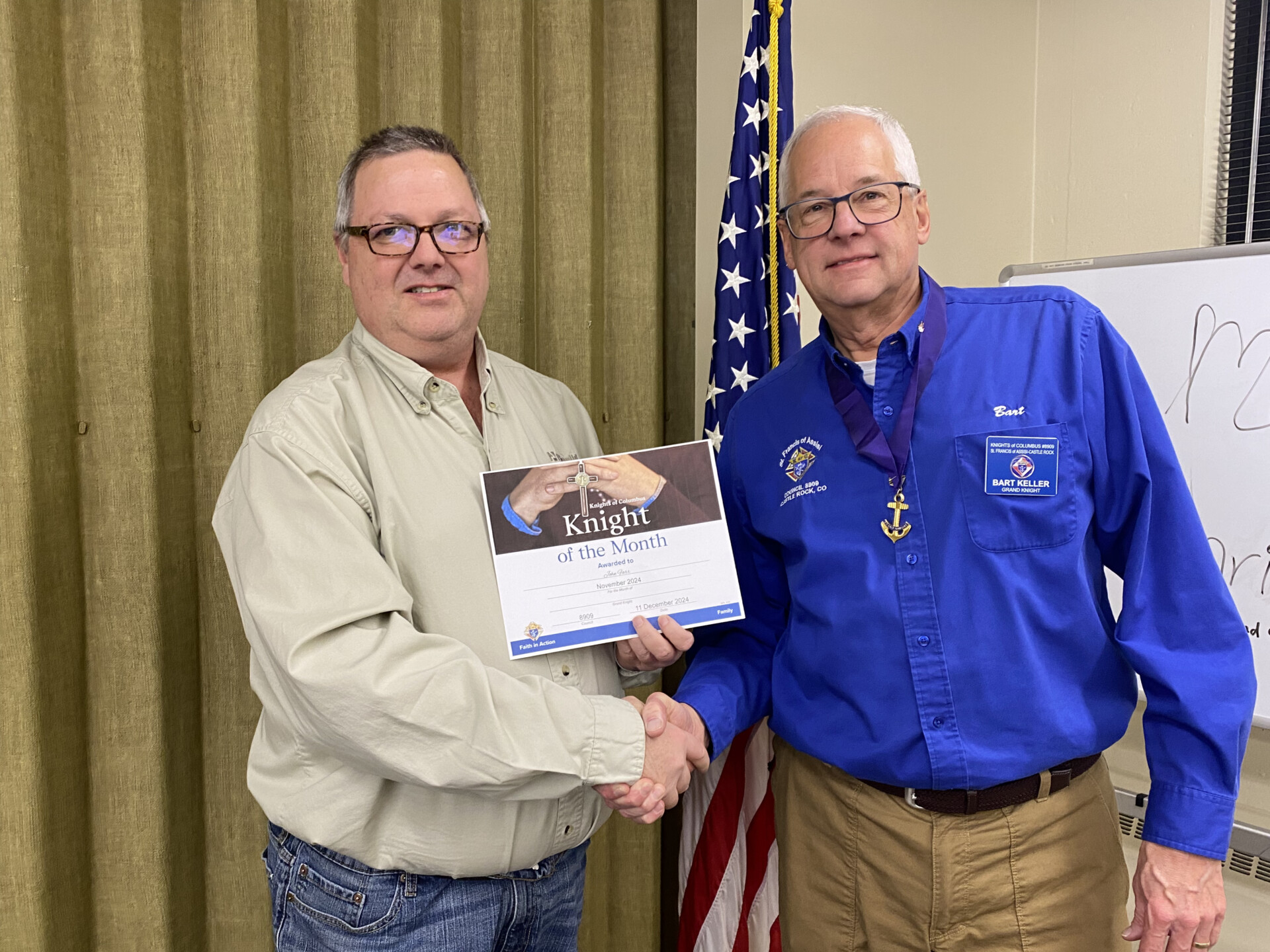 John Farr - KofC Council 8909